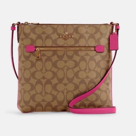 Coach | Bags | Coach Rowan File Bag In Signature Canvas | Poshmark